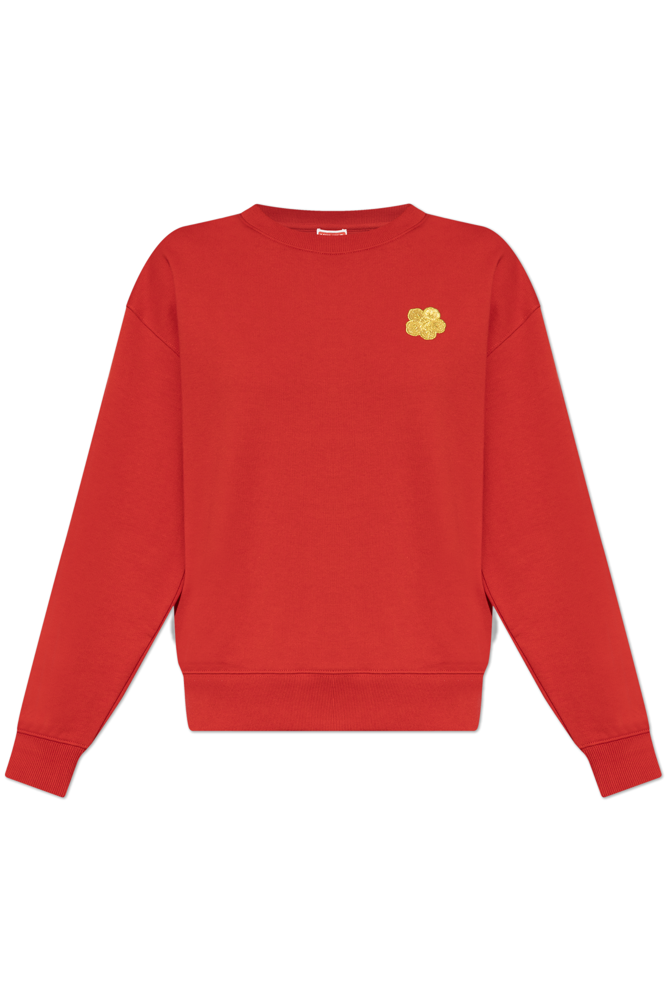 Red Sweatshirt with embroidered logo Kenzo Vitkac Canada